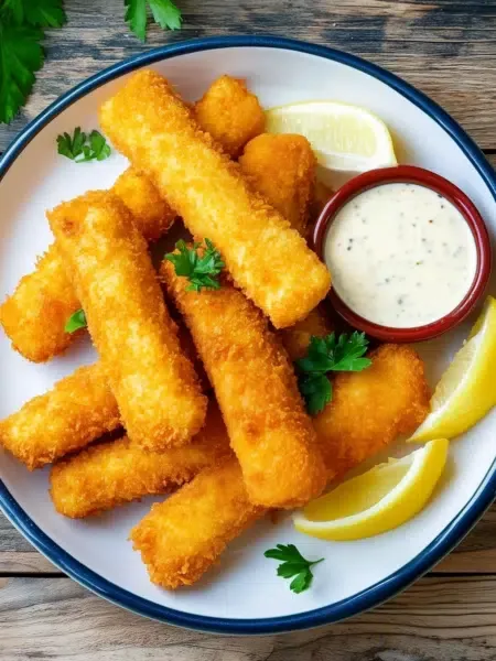 Knuspriger Backfisch aus der Heißluftfritteuse - Heissluft Rezepte