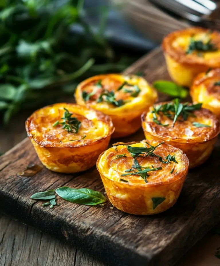 Mini Omeletts aus der Heißluftfritteuse