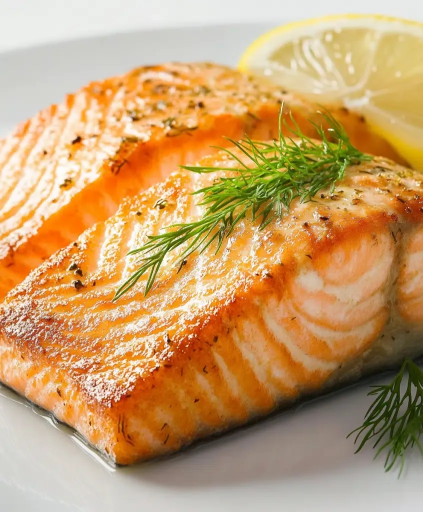 Knuspriger Lachs aus der Heißluftfritteuse