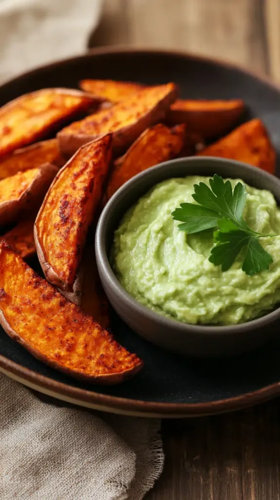 Knusprige Süßkartoffel-Pommes aus der Heißluftfritteuse - Heissluft Rezepte